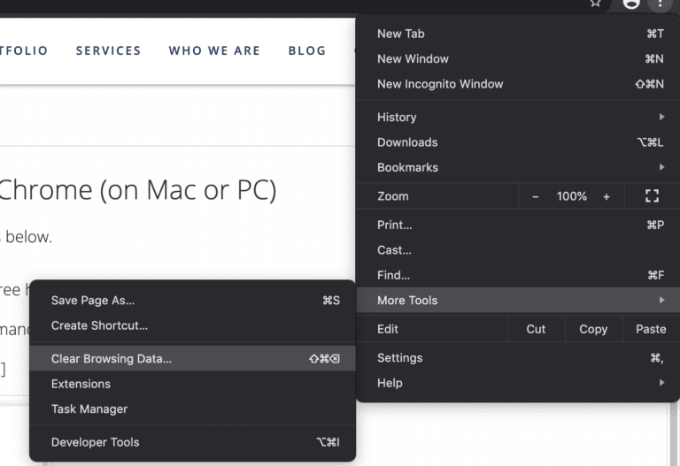Clear Temporary Internet Files In Any Browser - Steck Insights Web Design