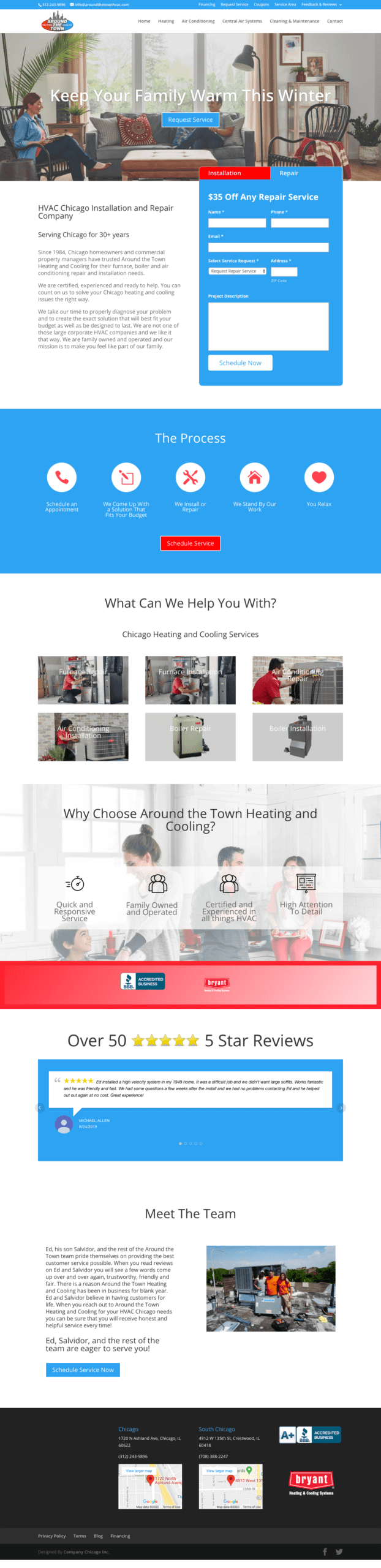 HVAC Web Design & Redesign | Custom, Affordable Websites